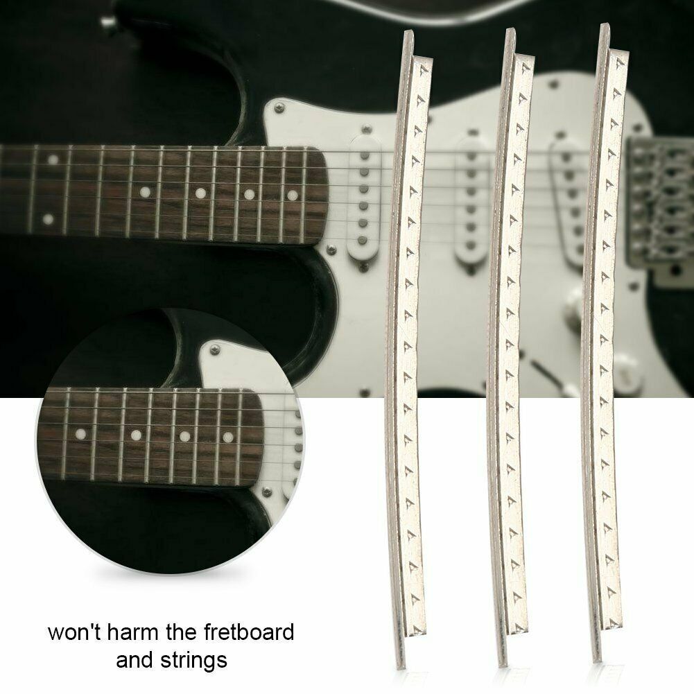 Guitar Fret Wire 45085 Crown Size 0.085"X0.045" Tang Width 0.02" Nickel ...