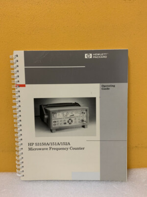 Manuals & Books - Frequency Counter Operating