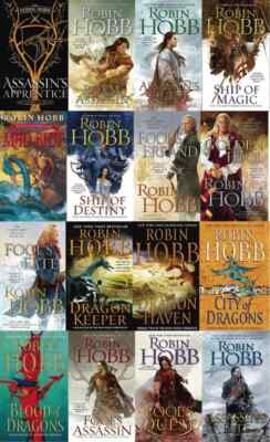 Complete Set Series - Lot of 16 Realms of the Elderlings books Robin ...