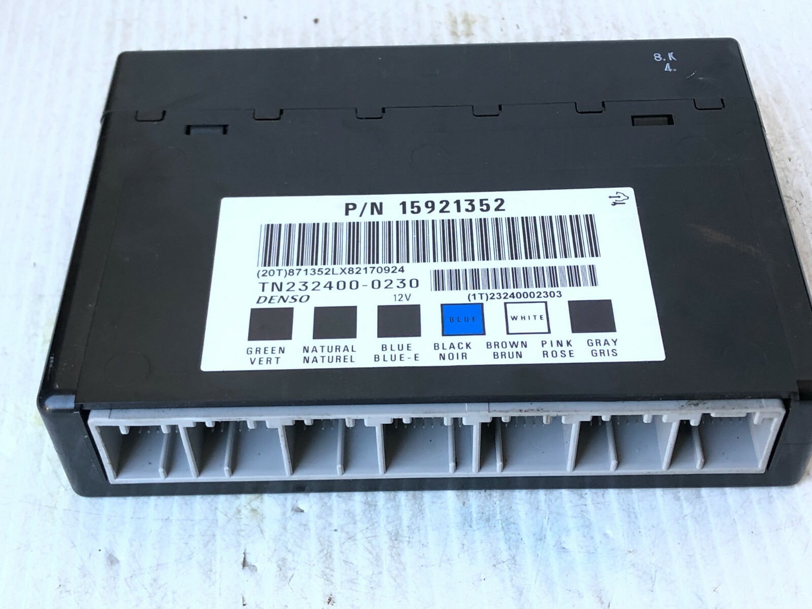 2006 - 2013 GMC Chevrolet Body Control Module BCM BCU Unit P: 15921352 ...