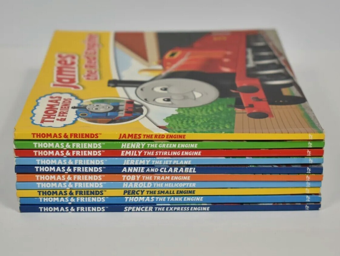 Thomas Story Library 10x Thomas & Friends Books Illustrated Tank Engine ...