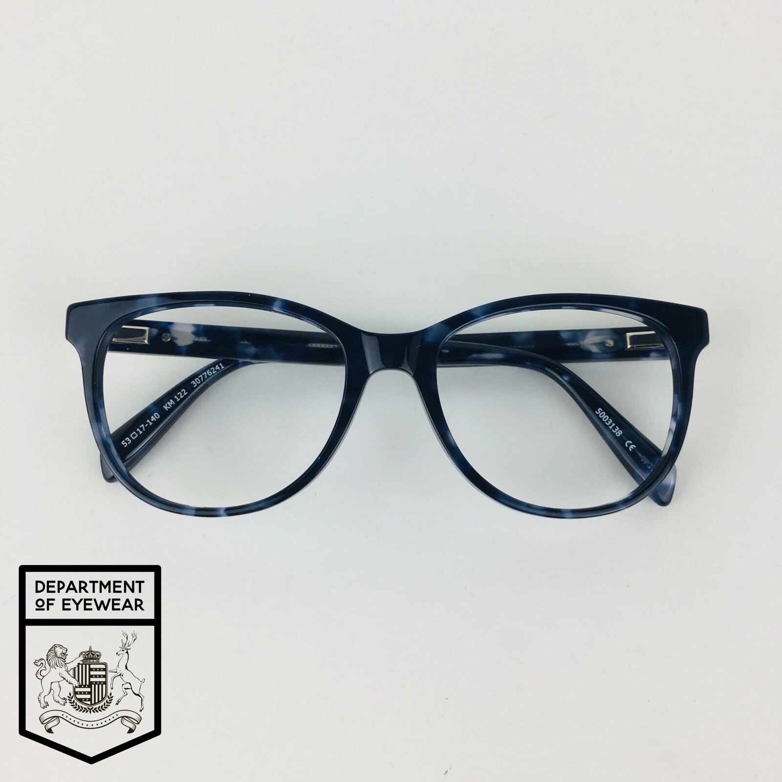 KAREN MILLEN eyeglasses BLUE TORTOISE CATS EYE glasses frame MOD: KM122 ...