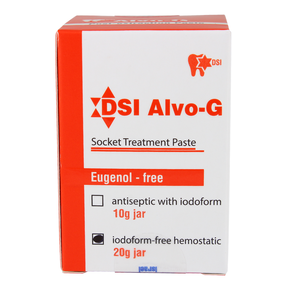 2x DSI Alvo-G Dental Use Dry Socket Post Teeth Extraction Cure Paste ...