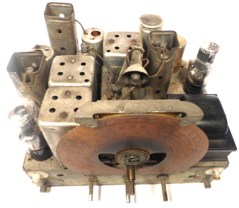 vIntage PHILCO 620 TOMBSTONE: Untested CHASSIS 6 TUBES & good tuning ...