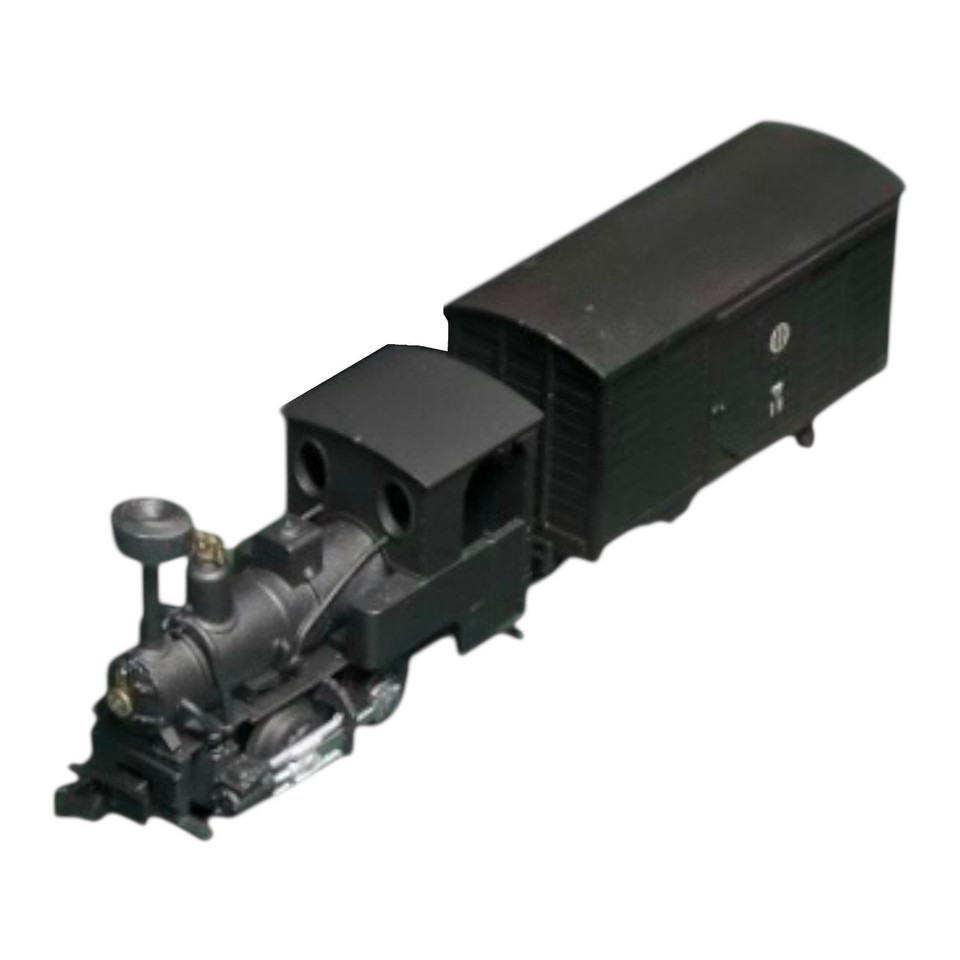 Nn3/Nm Toma Krauss 0-4-0 Steam Locomotive & Boxcar Set Kit 6.5mm Narrow ...