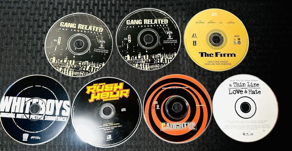 Lot Of 7-90’s Rap/Hip Hop Music Soundtracks-The Firm, Gang Related ...