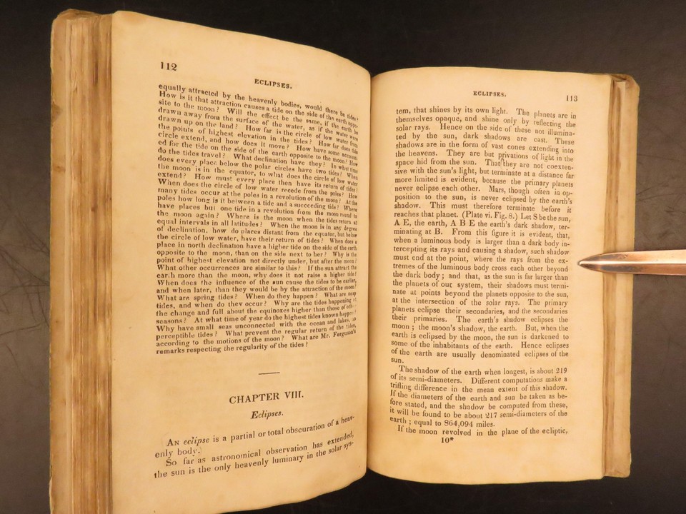 1832 – Compendium of Astronomy – John Vose | First Edition ...
