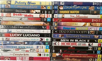 Bulk Lot DVDs /Movies / Brand NEW Sealed 30 DVDs Mixed Bundle | eBay ...