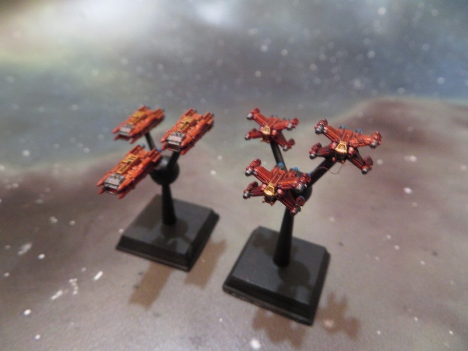 Admech Fighters/Bombers (20 piece set) Battle fleet, Firestorm Proxy | eBay