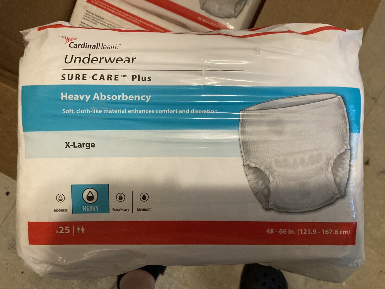 cardinal health quilted adult briefs Heavy Absorbency 4 Packages Of 25 ...