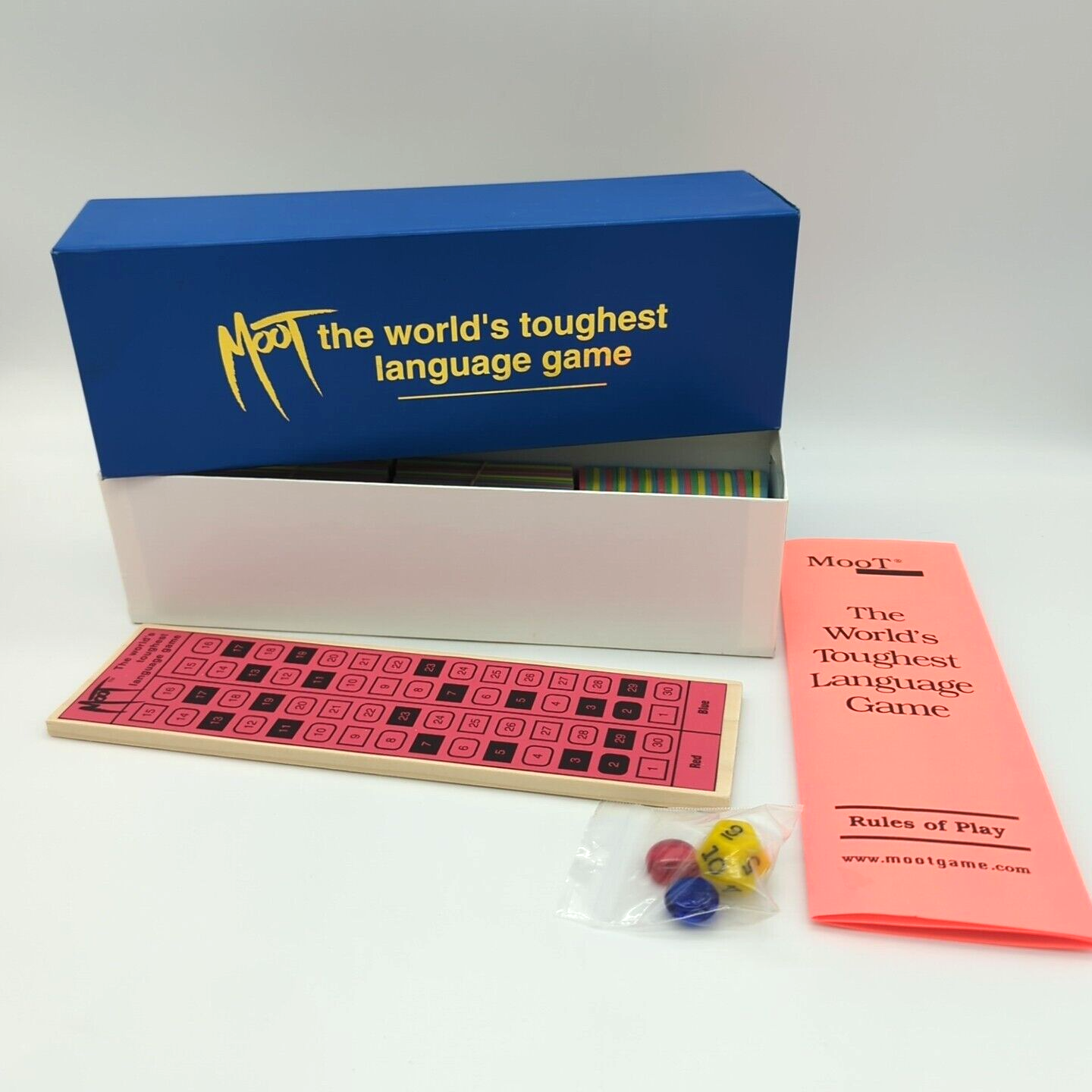 MooT The Worlds Toughest Language Game Complete Cards Board Blair Arts ...