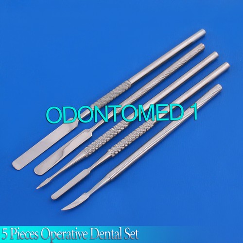 Operative Dental Set Stainless Steel Surigcal Instruments 5 Pieces PR ...