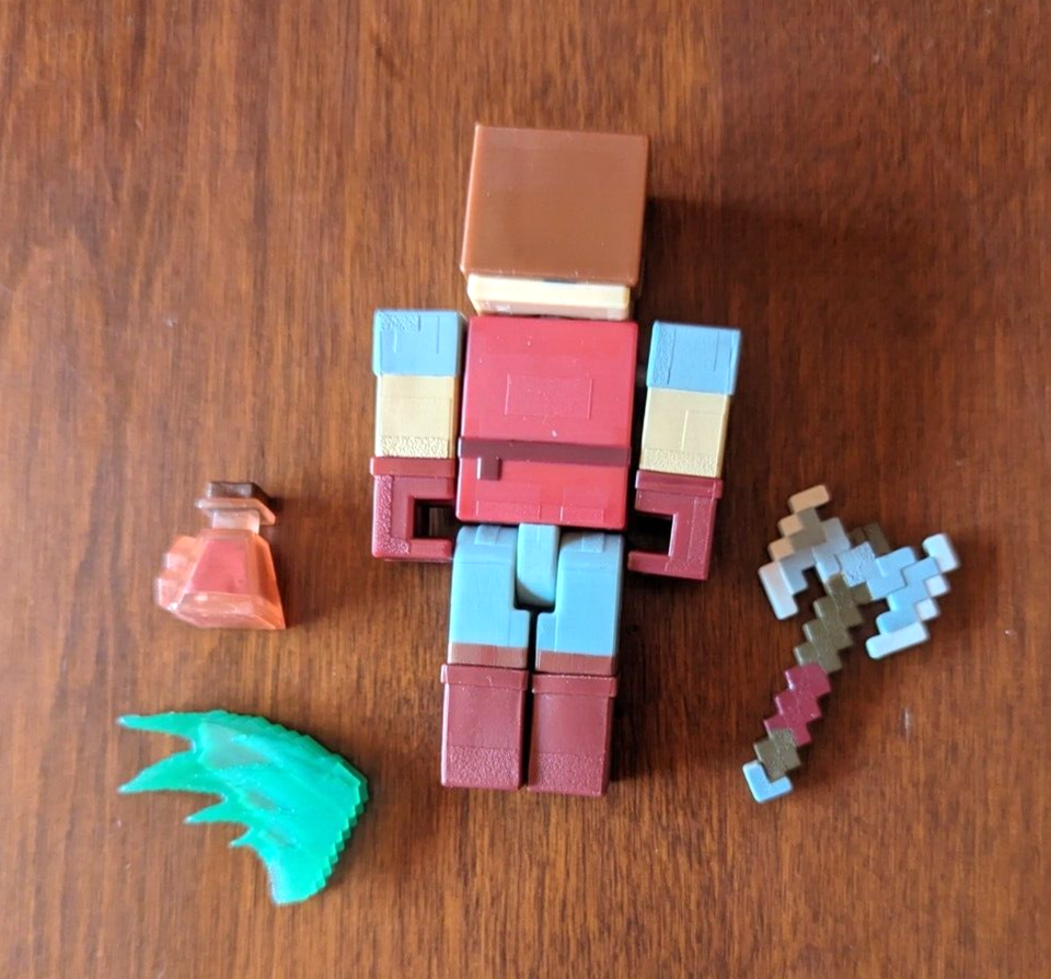 Minecraft Dungeons 3" Hal Action Figure Mattel | eBay