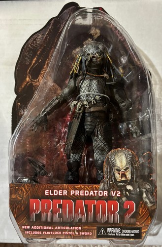 Neca Predator 2 Movie Elder v.2 Figure USA Seller 7” Scale New In Box ...