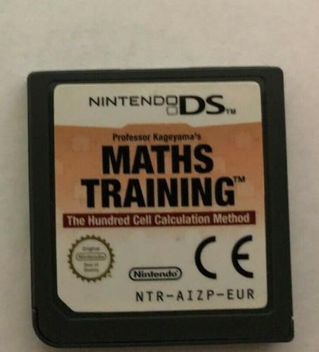 Professor Kageyama's Maths Training (Nintendo DS, 2008) - European ...
