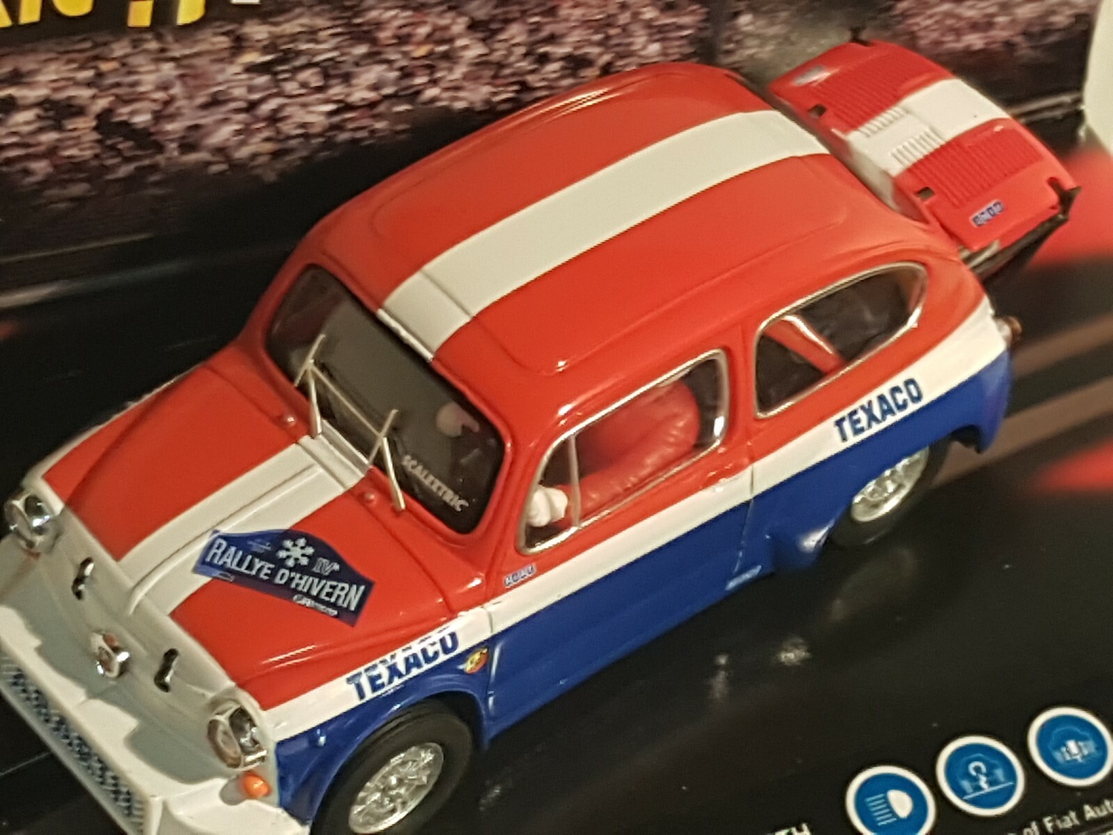 QQ 6177 Spécial Edition Scalextric Fiat Abarth Texaco IV Rally De ...