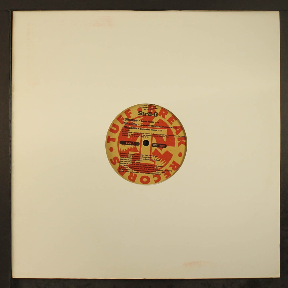 STR8-G: shadow TUFF BREAK 12" Single 33 RPM | eBay