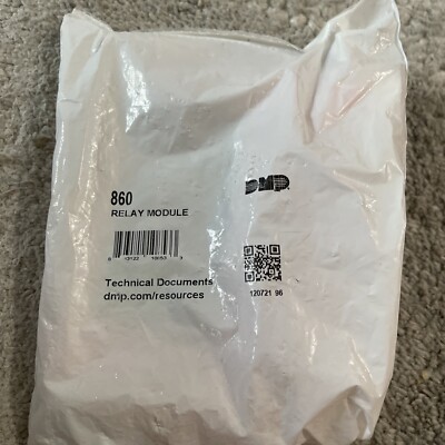 DMP 860 RELAY MODULE, 4 RELAYS Fire, Burglar, Alarm Digital NEW SEALED ...