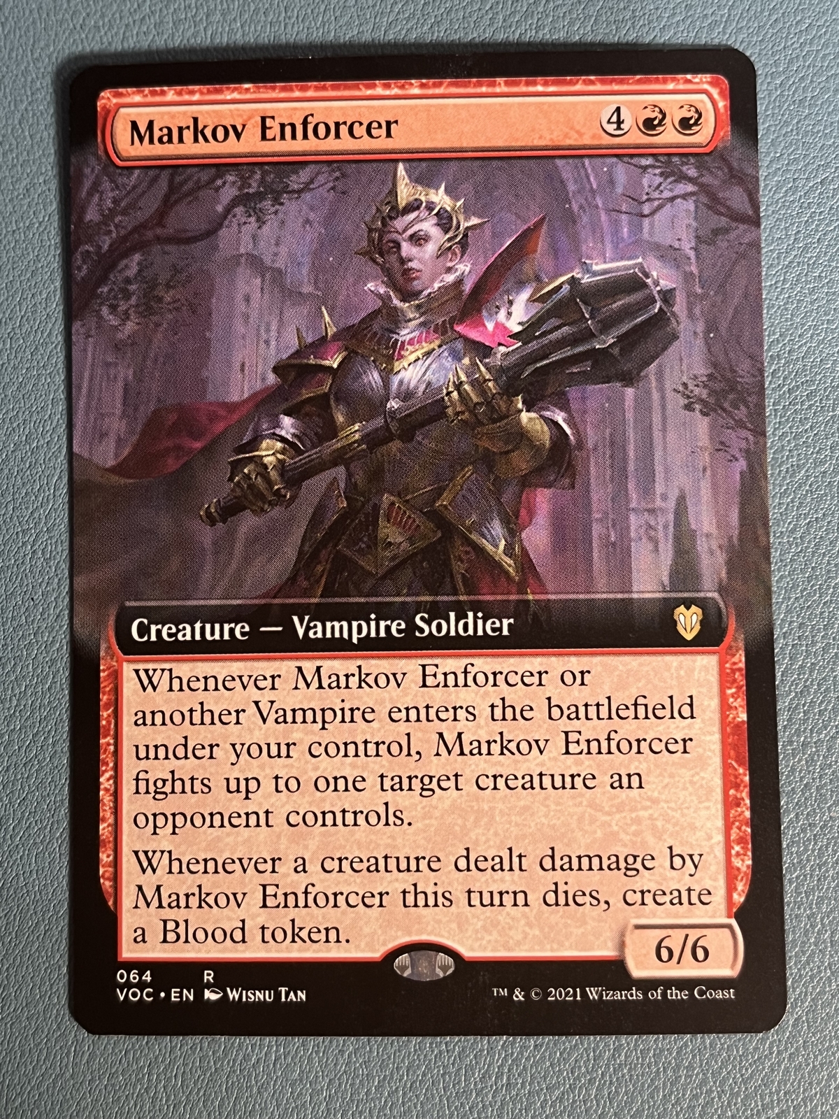 MTG Markov Enforcer (Extended Art) Innistrad VOW NM | eBay