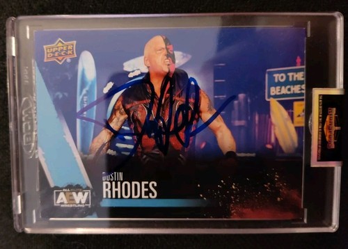 2021 Upper Deck AEW Dustin Rhodes Autograph,High Sports Authentic,#4 | eBay