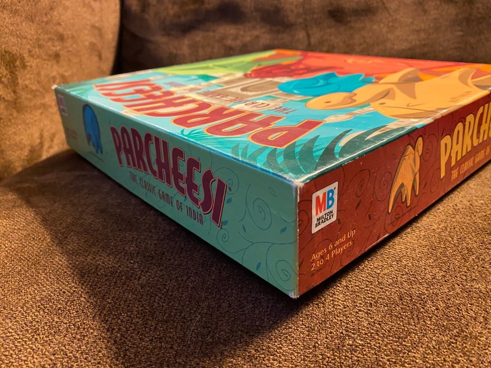 Animal Parcheesi The Classic Game of India MH Board Game 100% Complete ...