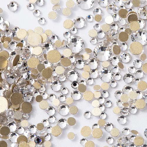 2880PCS SS3-SS20 Multi-Colors Mix Size Nail Art Rhinestones Flatback ...
