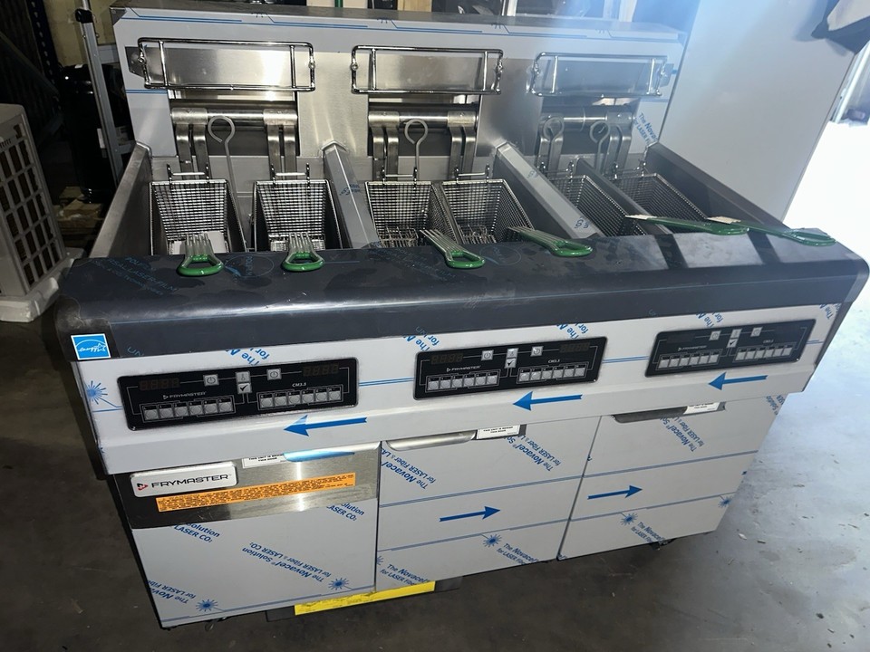 *NEW* Frymaster Triple Electric Fryer FPRE317 (3) 50 lb Vats, 480 3ph ...