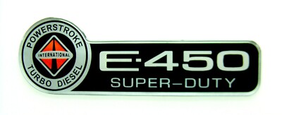 E-450 INTERNATIONAL POWERSTROKE ECONOLINE E450 EMBLEM | eBay