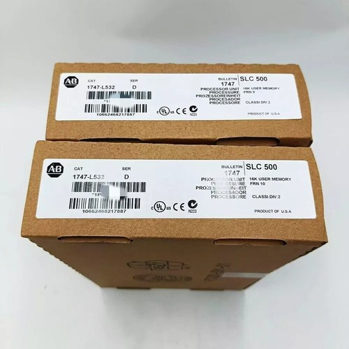 Allen-Bradley AB 1747-L532 Ser D SLC 500 SLC 5/03 CPU Processor Unit ...