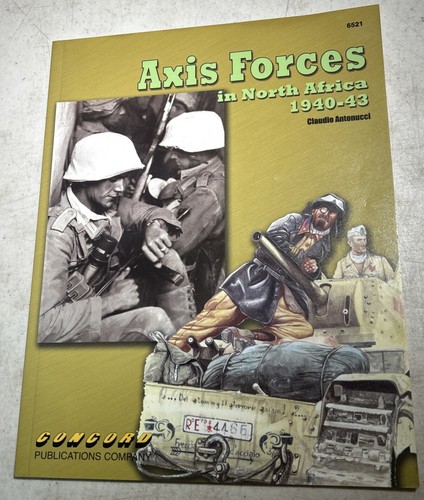 Concord Mini Color Series 7521 Axis Forces In North Africa 1940-43 ...
