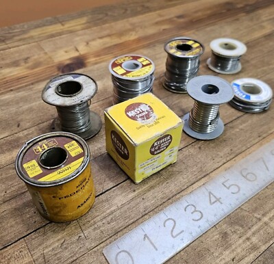 Solder Silver, Lead, Tin Mixes • Plumber Metalsmith Jewelers LOT | eBay
