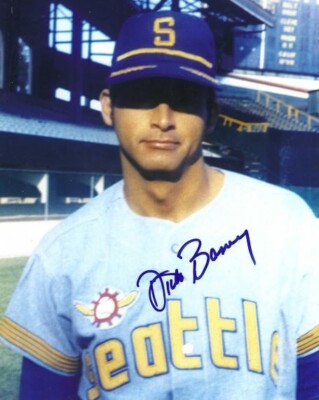 Signed 8x10 DICK BANEY Seattle Pilots Autographed photo - COA | eBay
