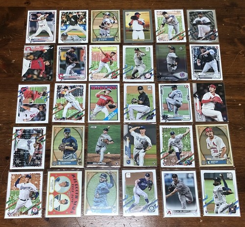 2021 Topps Baseball Rookie Card Lot of 30 Pitchers MLB RC | eBay