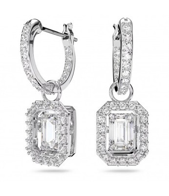 Boucles D'Oreilles A Trous Swarovski Millenia Blanc Rhodium 5638495 | eBay