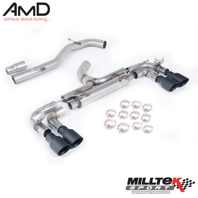 Milltek MK7 Golf R Exhaust Ultimate Race Cat Back System 80mm SSXVW714 ...