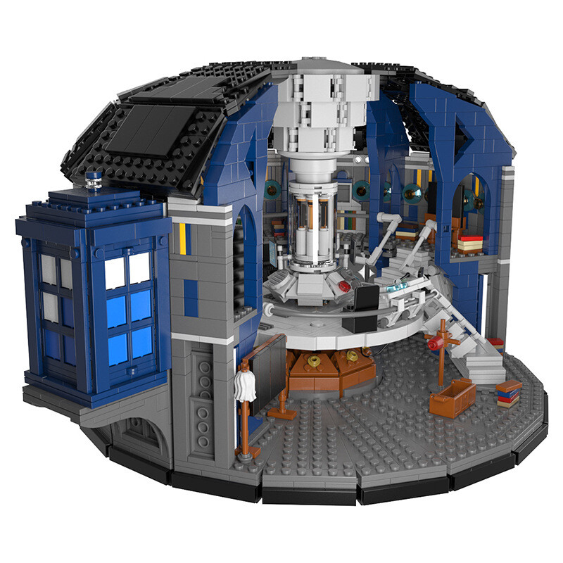 Doctor Who 12th Doctor Tardis Building Block Time Machine Spacecraft ...