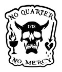 No Quarter Decal #1 5.5"x6.5" Choose Color | eBay