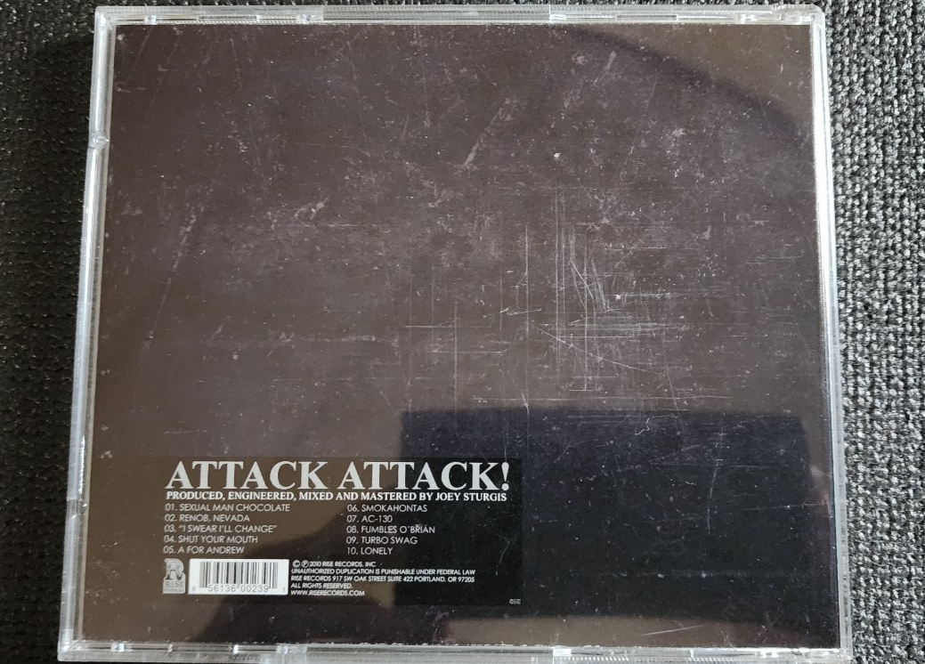 Attack Attack! by Attack Attack! (CD Slipcase, 2010) Rise Records ...