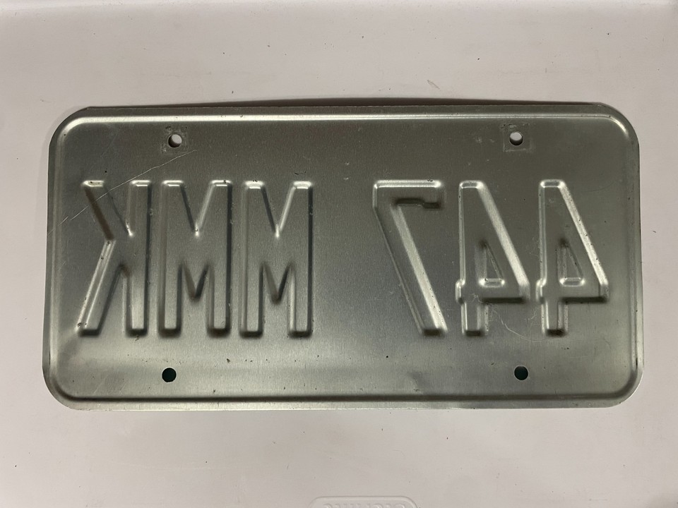 MISSOURI LICENSE PLATE 447 MMK AUGUST 2003 2004 STICKERS | eBay