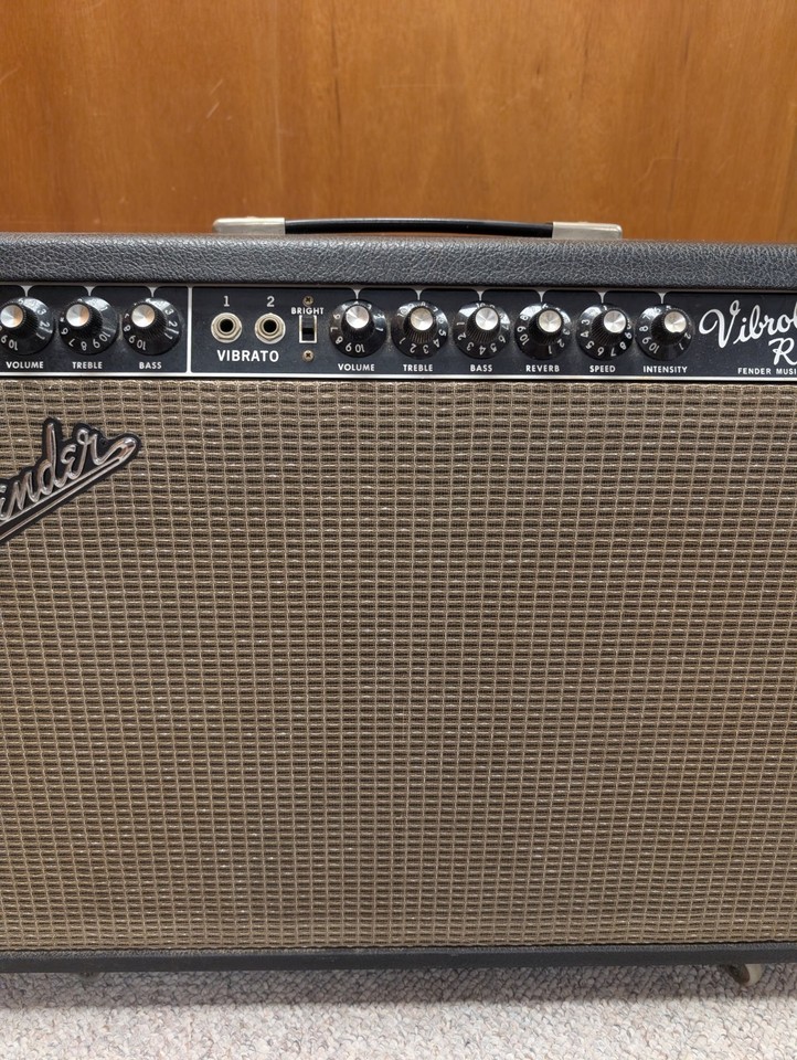 Early Fender Vibrolux Reverb Amp AA864 Serial Serial A 04458 | eBay