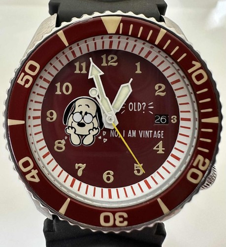 Vintage Automatic 7002-7001 Diver's Watch Snoopy Old | eBay