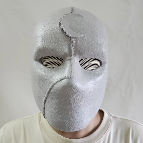 New！ Moon Knight Helmet mask Resin Replica Cosplay Halloween Props | eBay