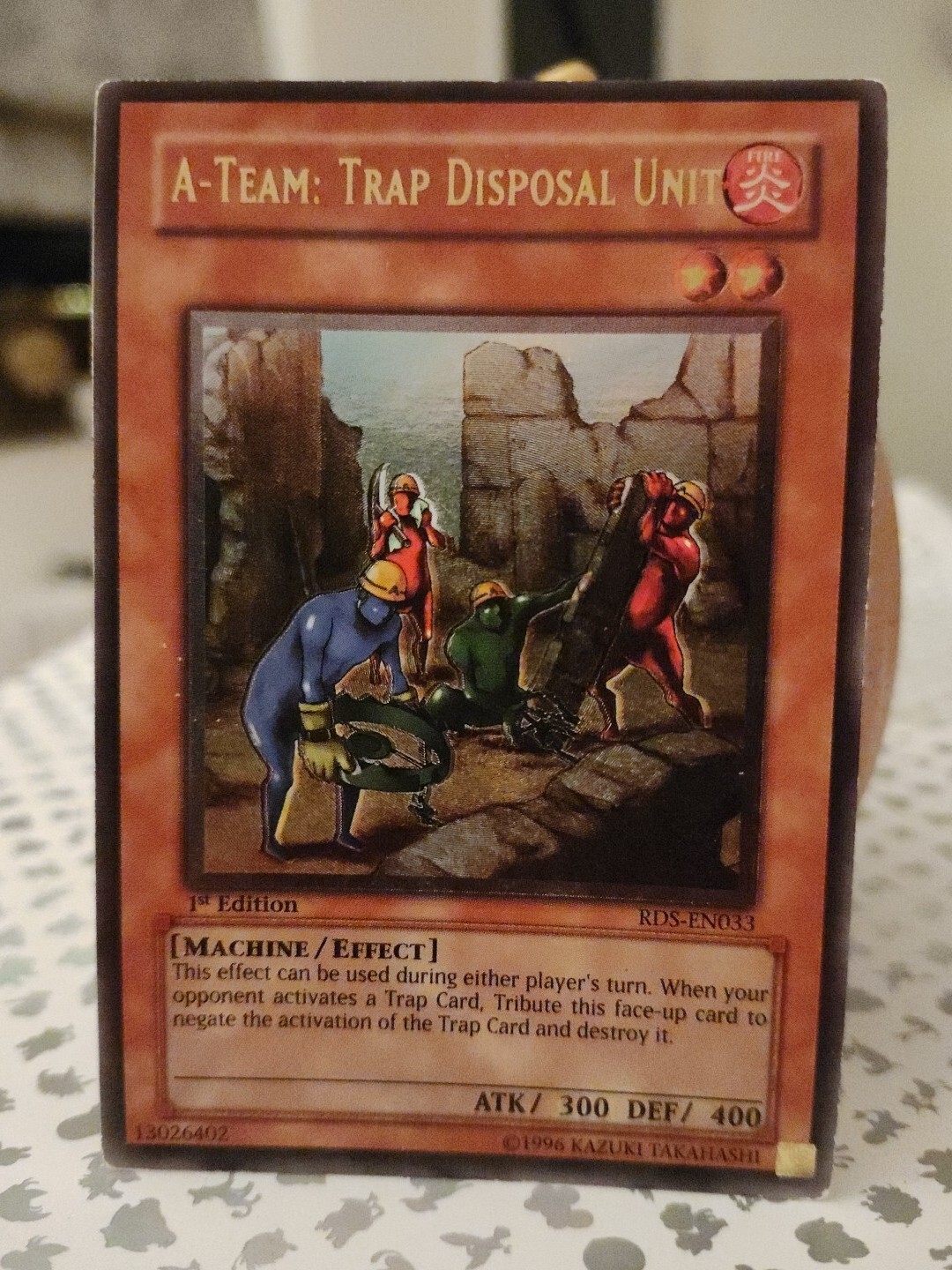 A-Team - Trap Disposal Unit RDS-EN033 1st Edition Ultimate Rare Yugioh ...
