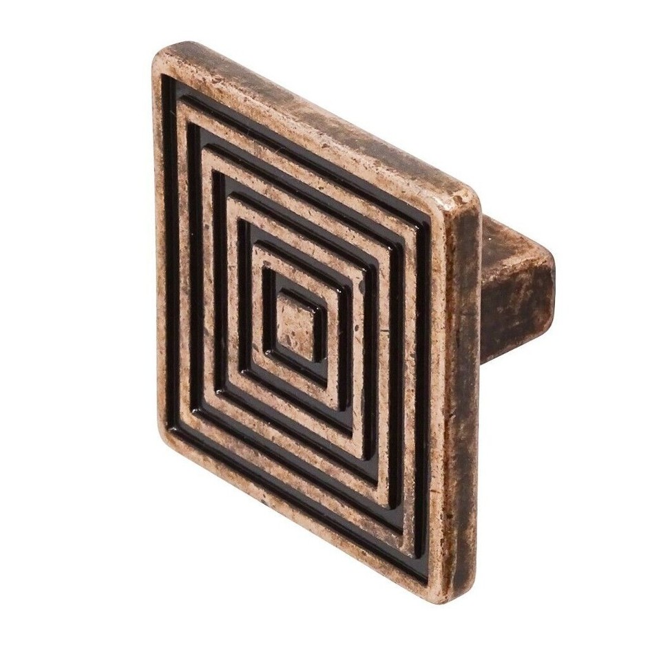 Solid Square Drawer Knobs Cabinet Drawer Cupboard Kitchen Knob ...