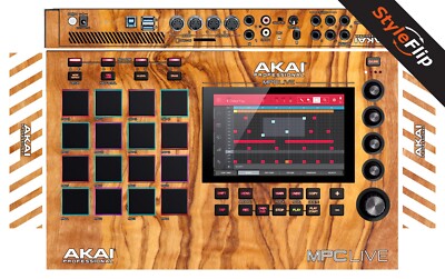 AKAI MPC Live Skin | Wood 6 | Protective Decal | StyleFlip Skins | eBay