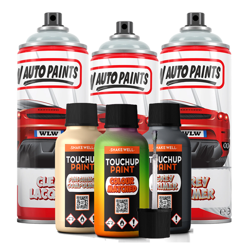 Mixed To Code Car Spray Paint Aerosol Touch Up Repair All Colours 2K ...