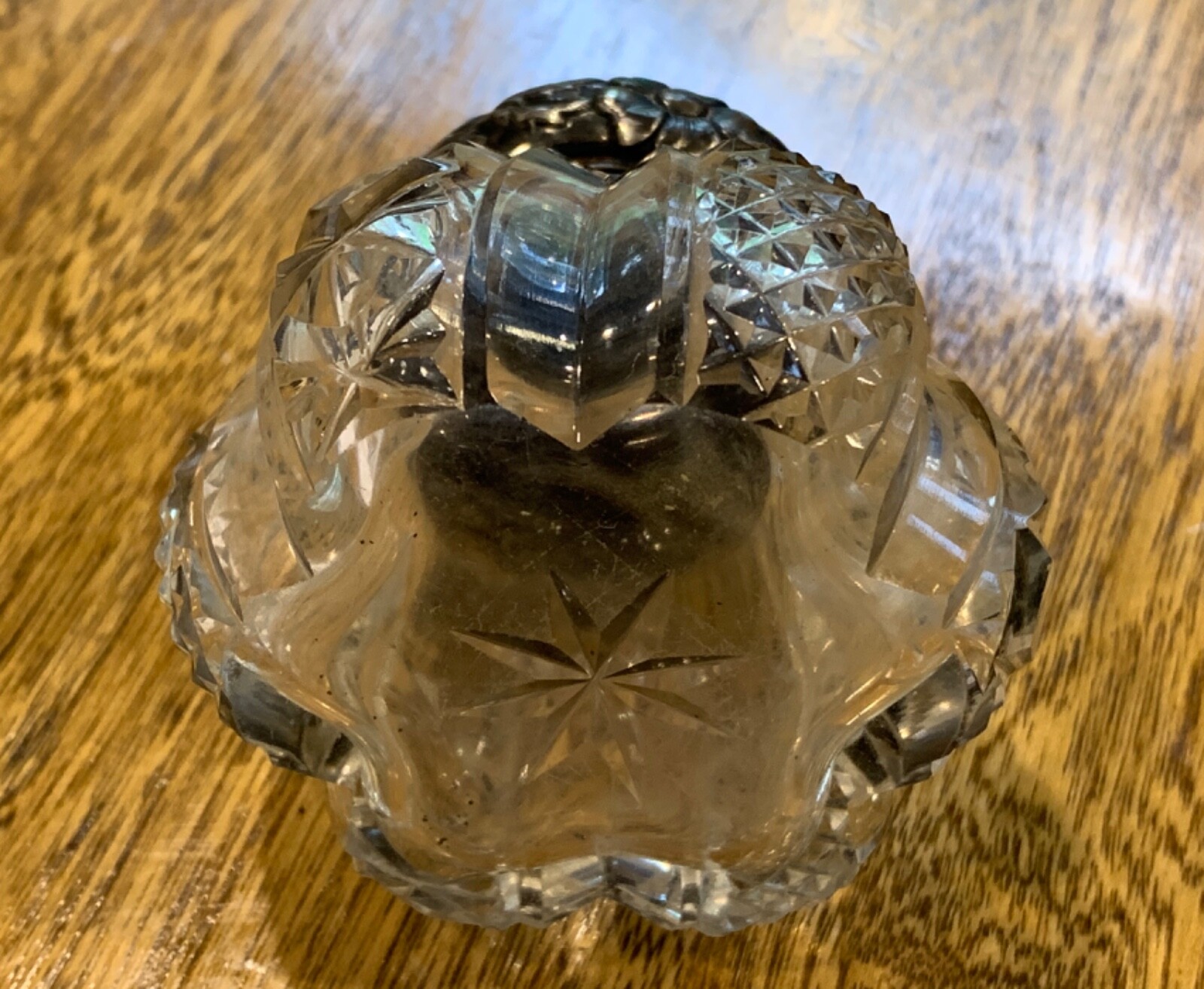 BEAUTIFUL - Antique Crystal Ink Well | eBay
