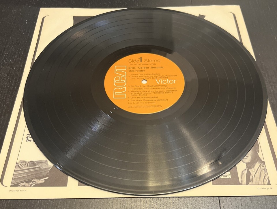 Elvis Presley – Elvis' Golden Records LSP-1707(e) RARE | eBay