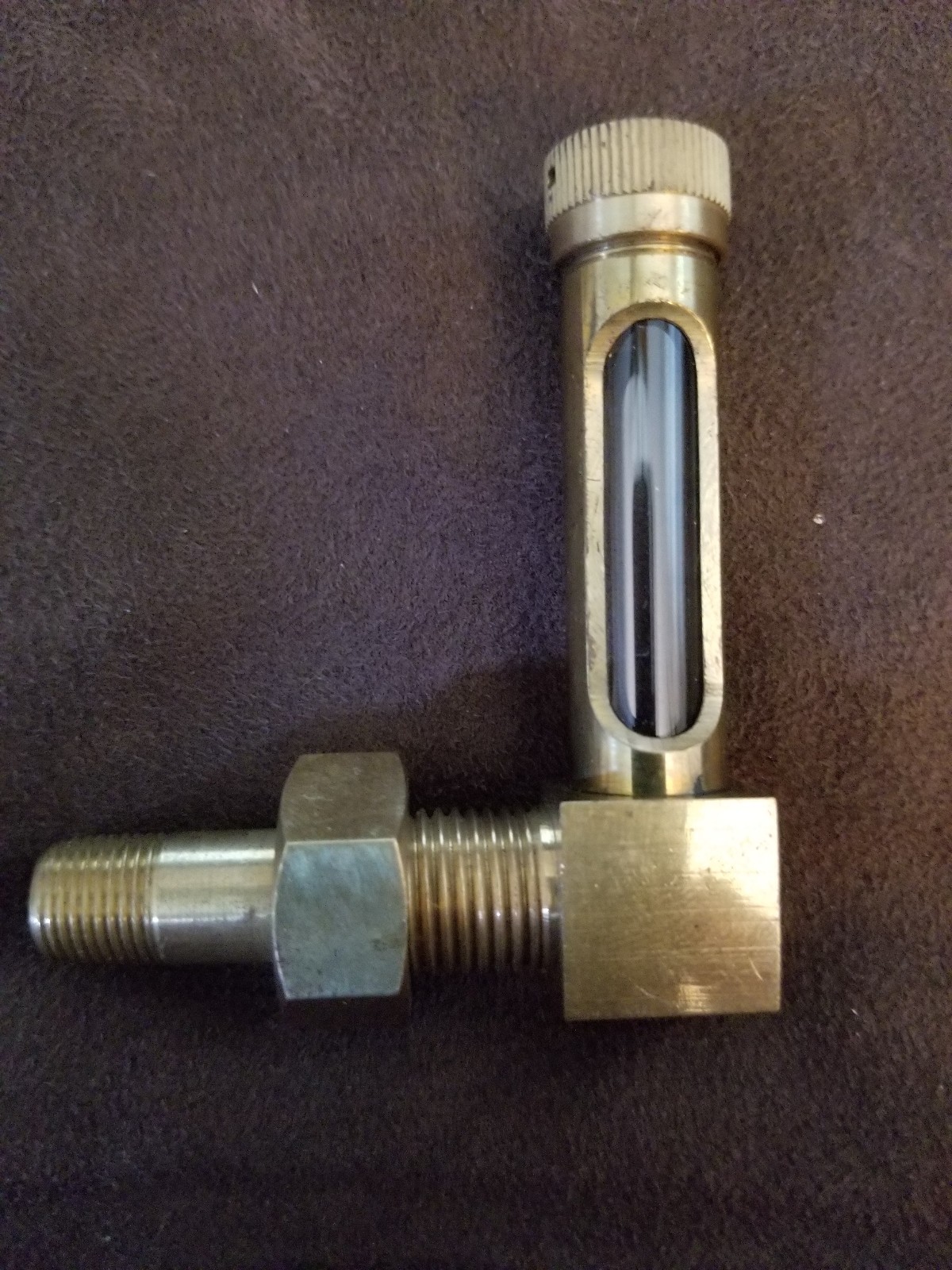 Long Elbow Vented Oil Gages, Lube, 1/8 MPT, New | eBay