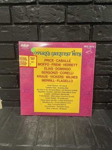 Opera's Greatest Hits - Various Artists - 2 LP - RCA Red Seal VCS-7074 ...